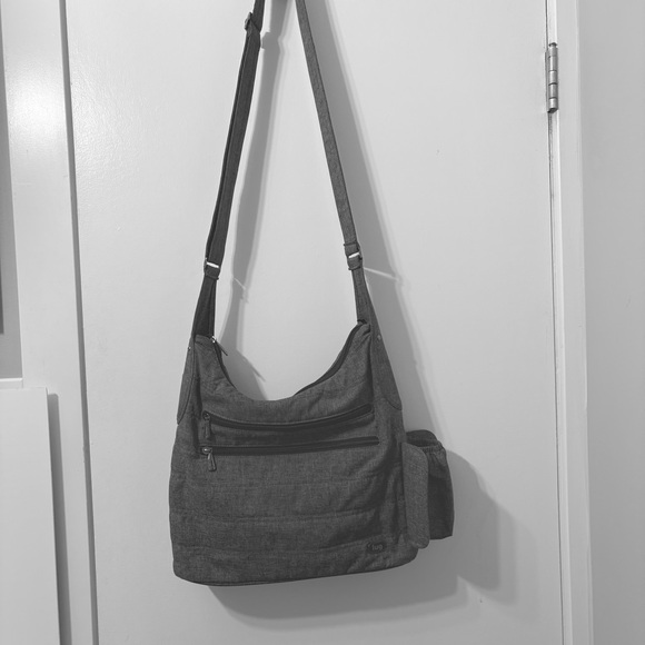 lug | Bags | Gray Lug Shoulder Bag Lots Of Sections Inside | Poshmark